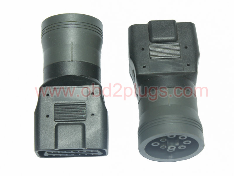 OBD2 Female To SAE J1939 Deutsch 9Pin Adapter OBD2 Cable ELD Cable OBD2 Female To SAE J1939 Deutsch 9Pin Adapter OBD2 Cable ELD Cable